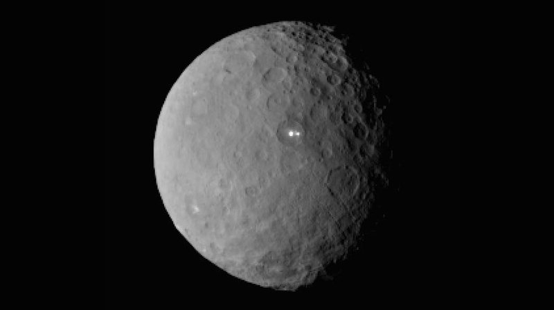 Dwarf planet Ceres has salty water and appears geologically active ...